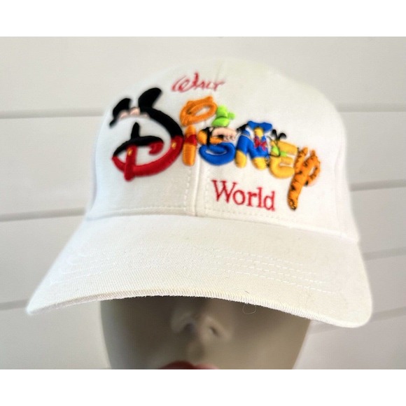 Disney | Accessories | Walt Disney World Baseball Hat Cap Embroidered ...